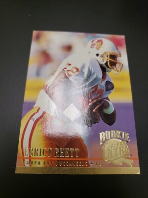 1994 Fleer Ultra Football Card #514 Errict Rhett Tampa Bay Buccaneers ...