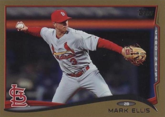 2014 Topps Update Series - Mark Ellis #US-272 Gold /2014 for sale ...