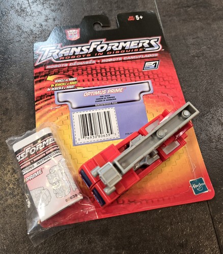 2001 TRANSFORMERS OPTIMUS PRIME ROBOTS In DISGUISE COMPLETE W ...