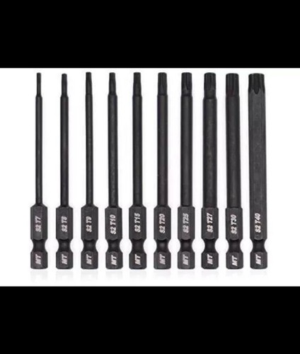 10-Piece Impact Rated 3" Security Torx Bit Set | Temper Proof, Advanced ...