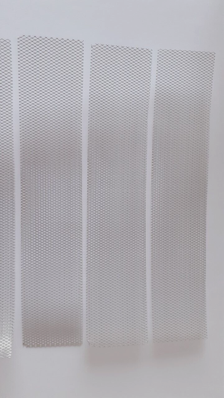 8 x Aluminium Modelling Mesh Strips Approx 20cm x 3.5cm Modelling ...