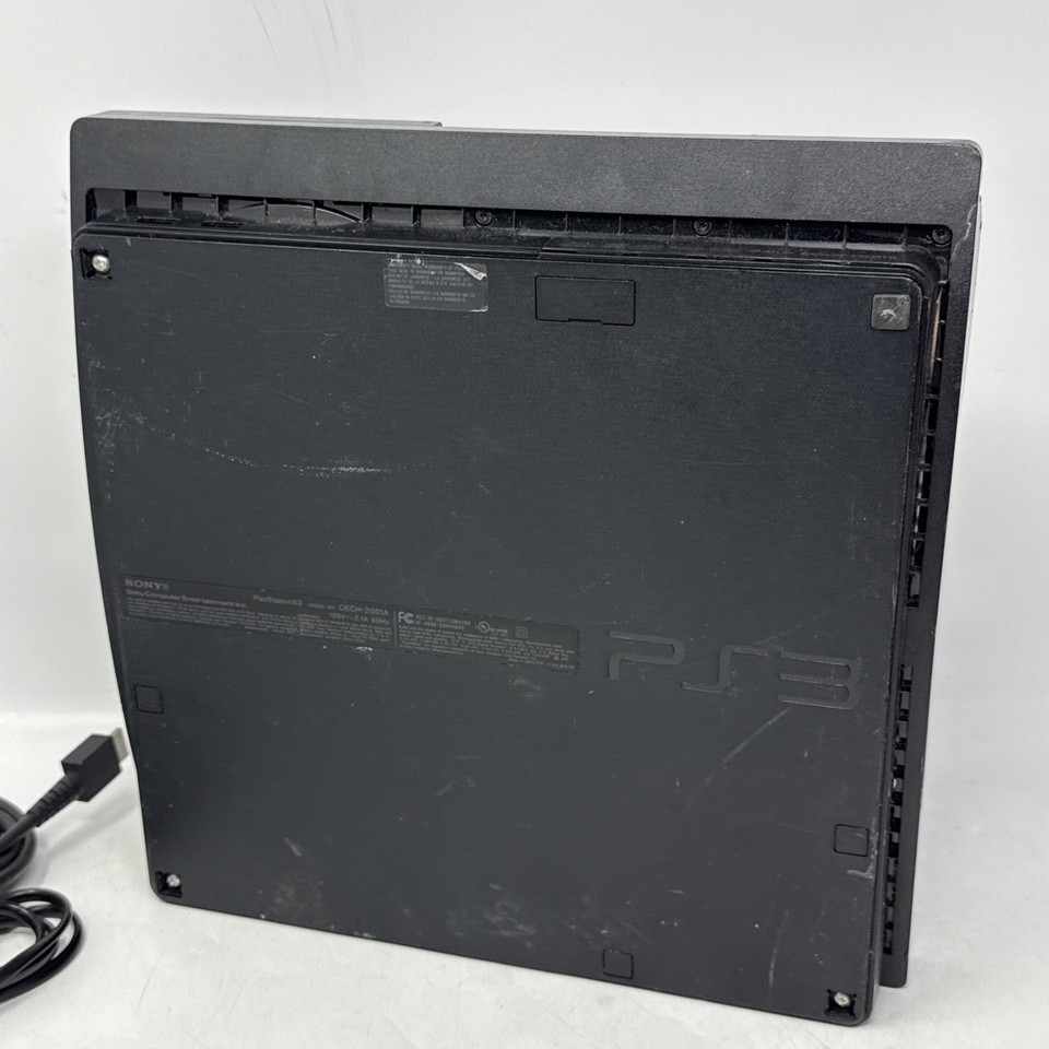 Tested Genuine Sony PlayStation 3 PS3 CECH-2001A Slim Console 120GB ...