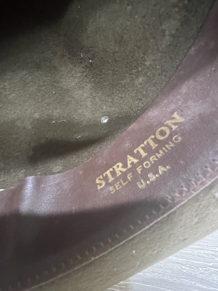 US Military Stratton Campaign Drill Instructor Hat Vintage Made in USA ...