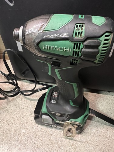HITACHI WH18DBDL2 18V Brushless Cordless Li-Ion Triple Hammer Impact ...