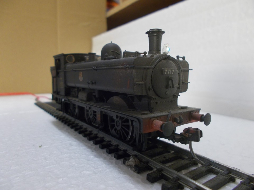 BACHMANN 64XX 0-6-0 PANNIER TANK 7717 BR BLACK DCC SOUND, LAMPS ...