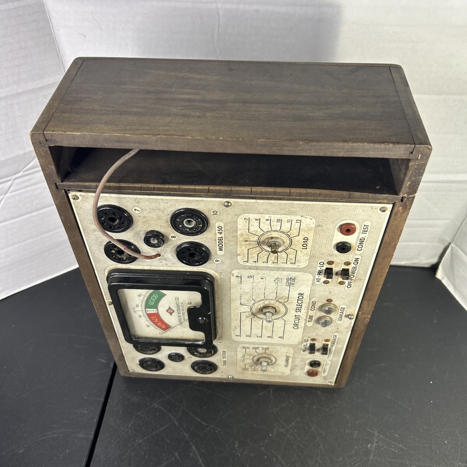 Superior Instruments Model 450 Tube Tester Model 450 Tube Tester | eBay