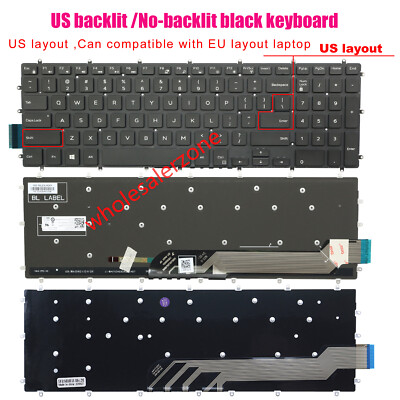 New black US Keyboard for Dell P32E P32E001 P89F P89F001 P89F002 P65F ...