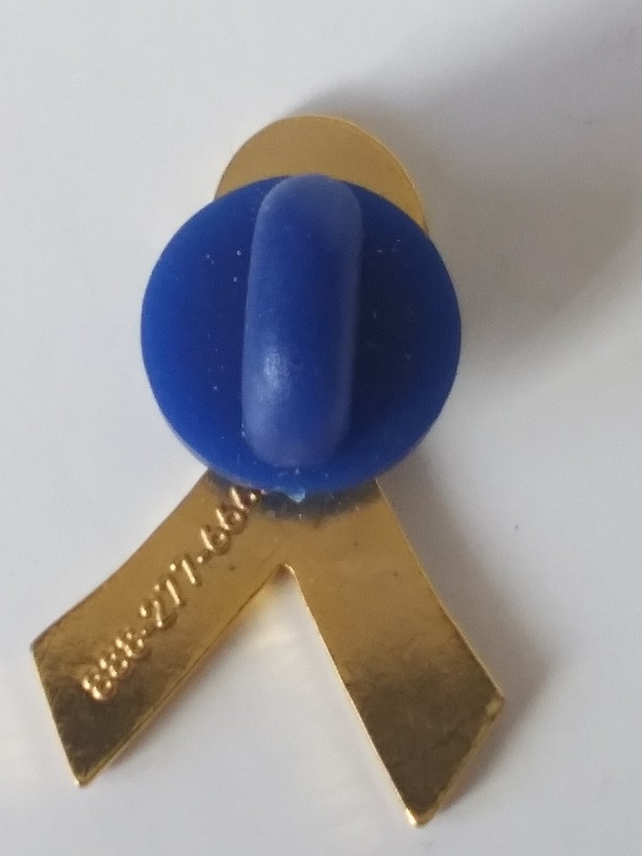 Walmart Lapel pin Red White Blue Ribbon | eBay