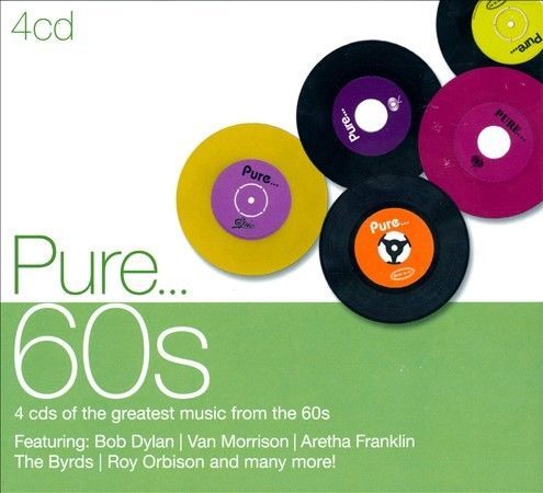 Pure... 60s [Digipak] by Various Artists (CD, Mar-2012, 4 Discs, Sony ...