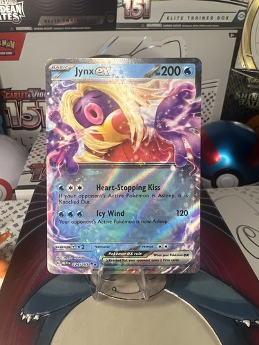 Jynx ex 124/165 Scarlet & Violet 151 English Pokemon TCG | eBay