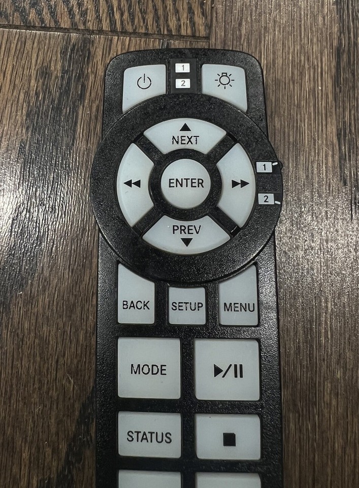 08-2018 Chrysler Town and Country DVD Remote Control 05107094AC REAR ...