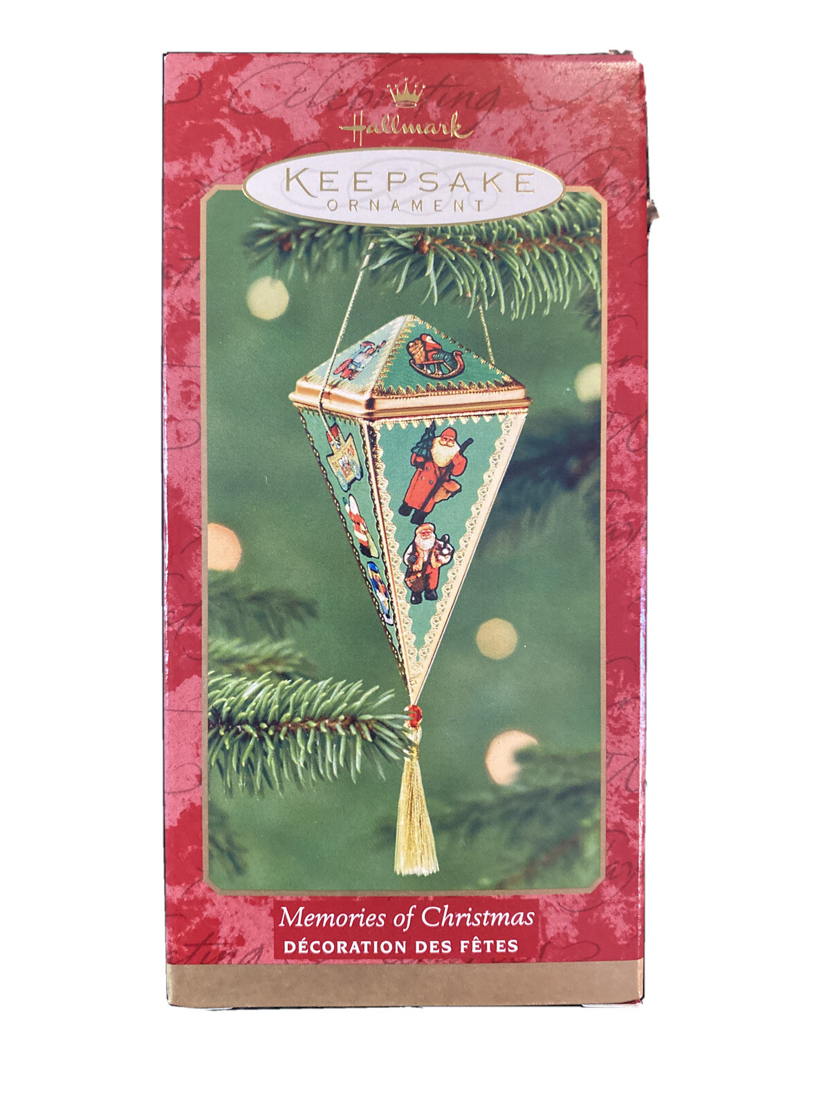 Hallmark Keepsake Ornament Memories of Christmas 2000 Pressed Tin Linda ...
