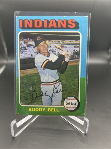 1975 Topps Buddy Bell Cleveland Indians VG #38 (B) | eBay