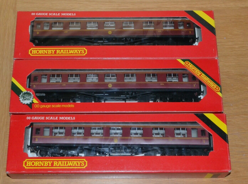 Vintage Boxed Hornby R433 LMS 57" Composite 1st 3rd Coaches; VGC | eBay