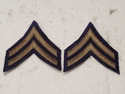 Reproduction WW2 US Army Rank Corporal Cpl 587 | eBay