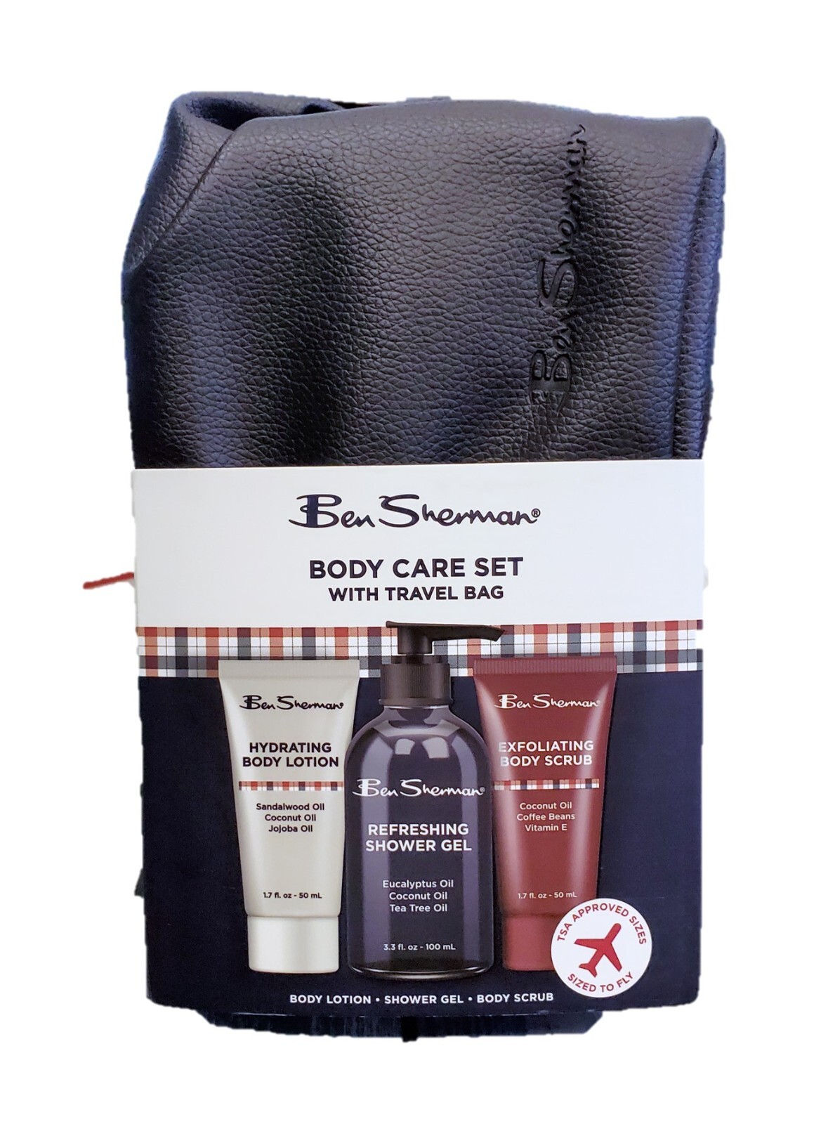 Ben Sherman BODY CARE SET with TRAVEL BAG | eBay