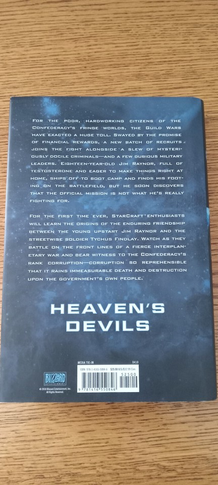 StarCraft II: Heaven's Devils - Mass Market Hardback - Very GOOD 9781439172704 | eBay