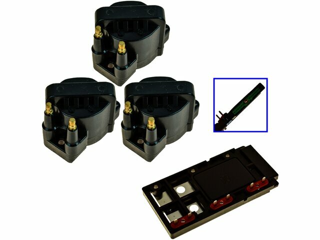 Ignition Coil Set with Control Module X821WG for Bonneville Firebird ...