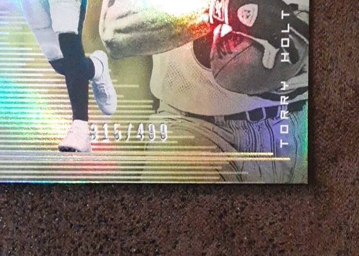 BRANDIN COOKS TORRY HOLT 2018 Panini Illusions #67 Gold /499 Rams. C2C ...