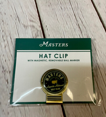MASTERS COMMEMORATIVE HAT CLIP AUGUSTA NATIONAL GOLF CLUB | eBay