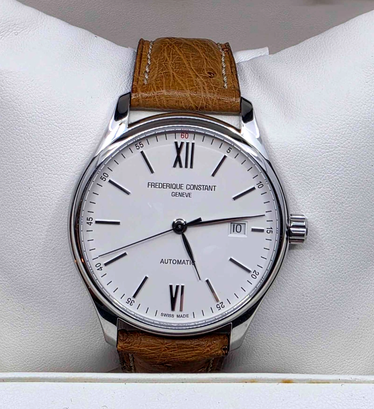 FREDERIC CONSTANT AUTOMATIC WATCH 303X5B3/4/5/6 40MM BOX & EXTRA BAND ...
