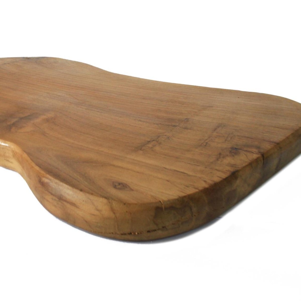Wooden Chopping Board With Handle Large Handmade Serving Rustic ...