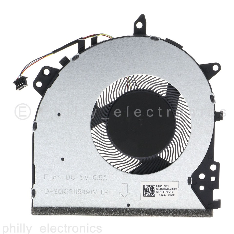 NEW CPU Cooling Fan For ASUS VIVOBOOK K512FA K542UF P1504FA P1504UA ...