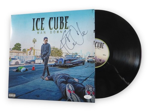 Ice Cube Signed Autographed Record Album Cover Man Down LP JSA | eBay