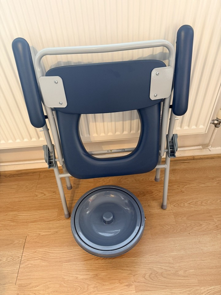 Brand New NRS Dovedale Folding Commode - Lightweight Portable | eBay UK