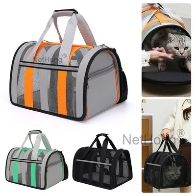 CAT CARRIER BAG AVC PORTABLE SOFT FABRIC FOLDING DOG PUPPY LARGE PET ...