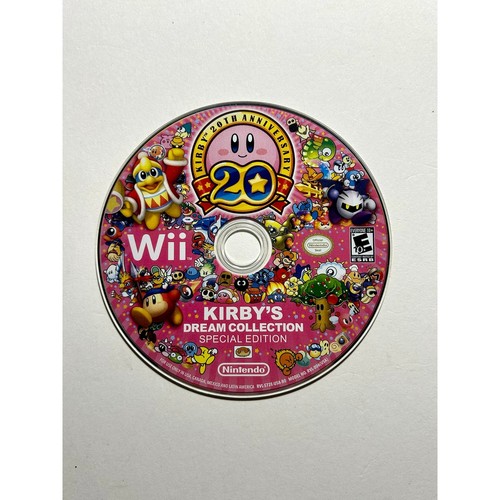 Kirby’s Dream Collection (Wii)works Disc only🔥Nice shape! | eBay