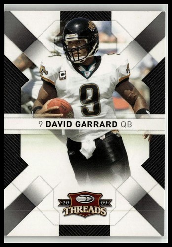 David Garrard 2009 Donruss Threads #45 Jacksonville Jaguars Card | eBay
