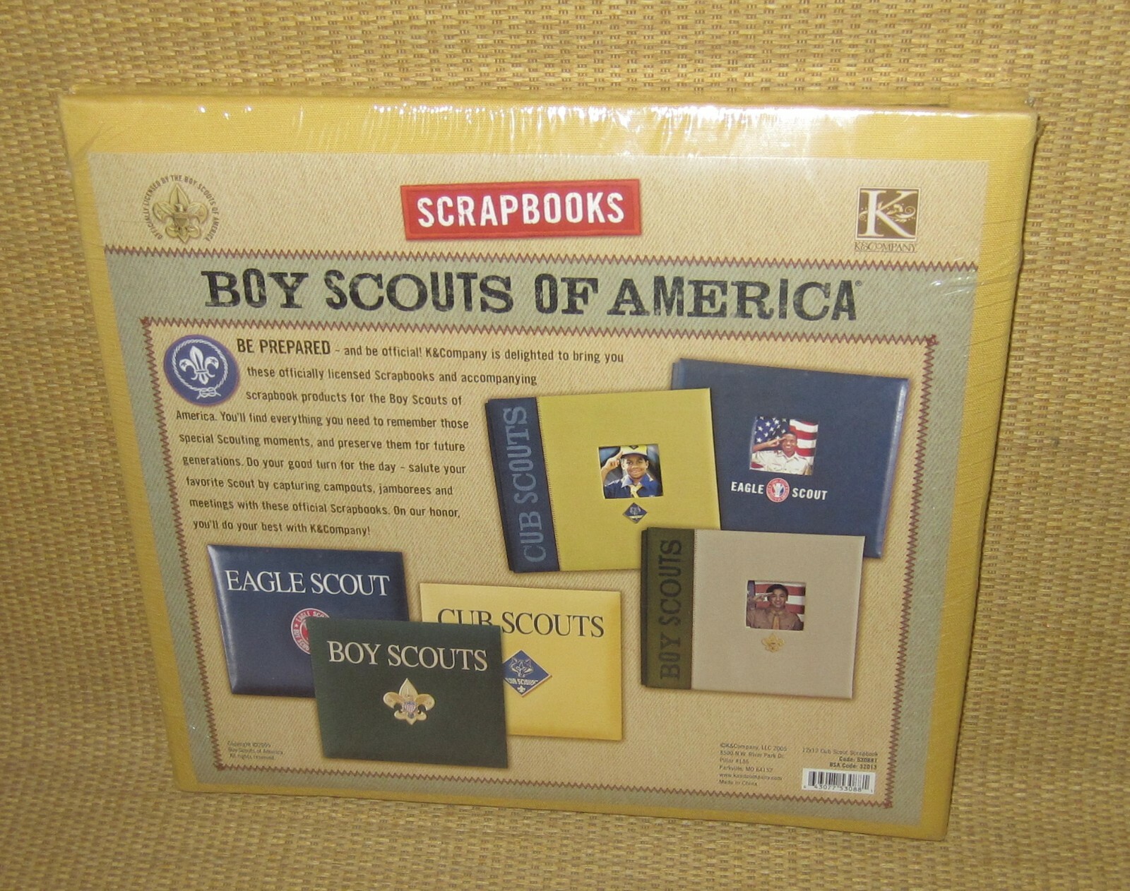 Boy Scouts Scrapbook | *NEW* 12x12 Cub SCOUT Official BSA K & Company ...