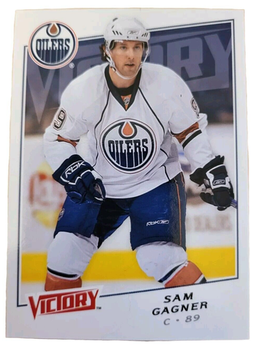 2009 Upper Deck Victory Edmonton Oilers Hockey Card #118 Sam Gagner (B ...