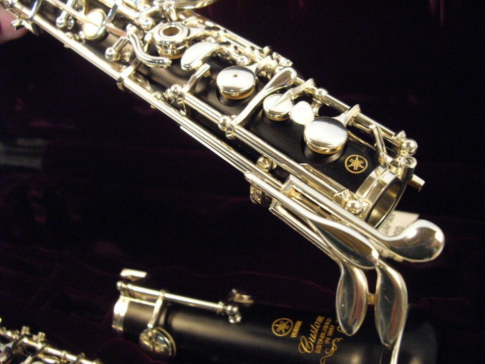 YAMAHA YOB-841LT DUET "CUSTOM" PRO FULL CONSERVATORY WOOD OBOE THIRD ...