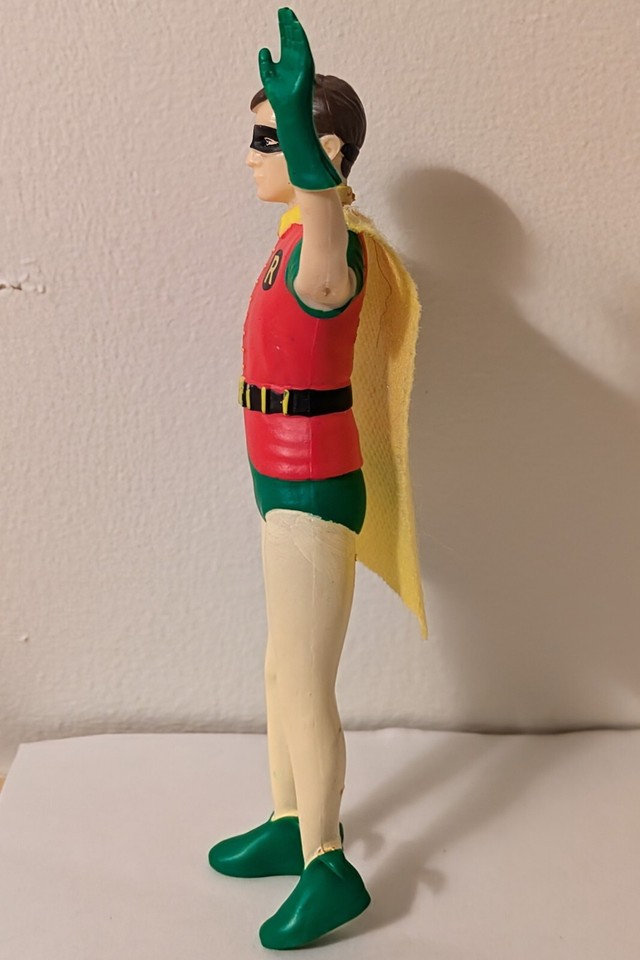 NJ Croce DC Comics Classic TV ROBIN Bendies Bendable Action Figure w ...