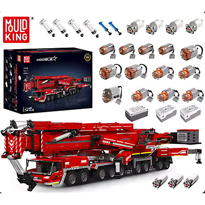 MOULD KING 17008 | RC Liebherr LTM 11200 Kran | 8506 Teile | Rot ...