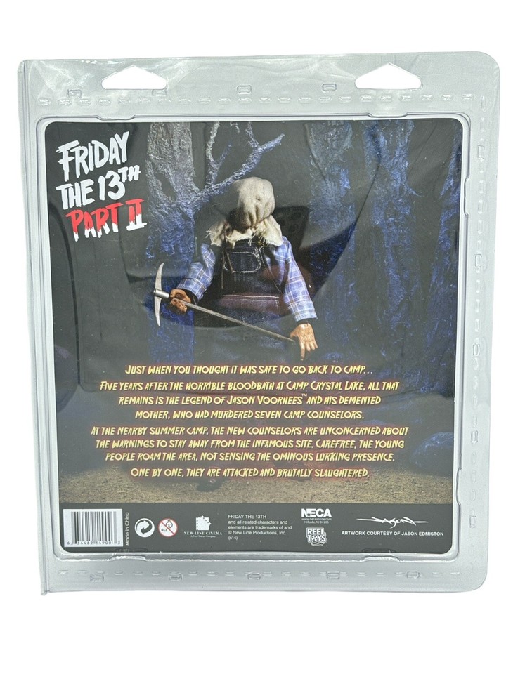NECA Friday the 13th Part 2 Jason Voorhees & Halloween 2 Michael Myers ...