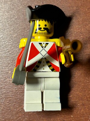Lego Imperial Soldier Gaurd Minifigures Red Coat Pirate British Sword ...