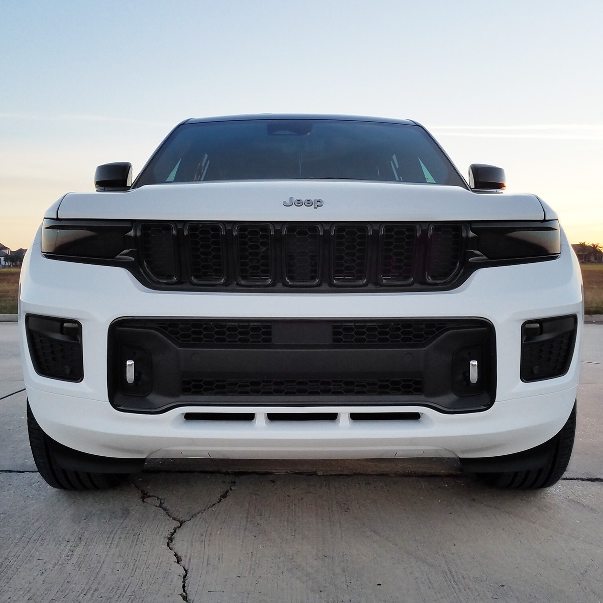Jeep Cherokee Headlights Rvinyl Smoke Headlight Tint Covers For Jeep ...