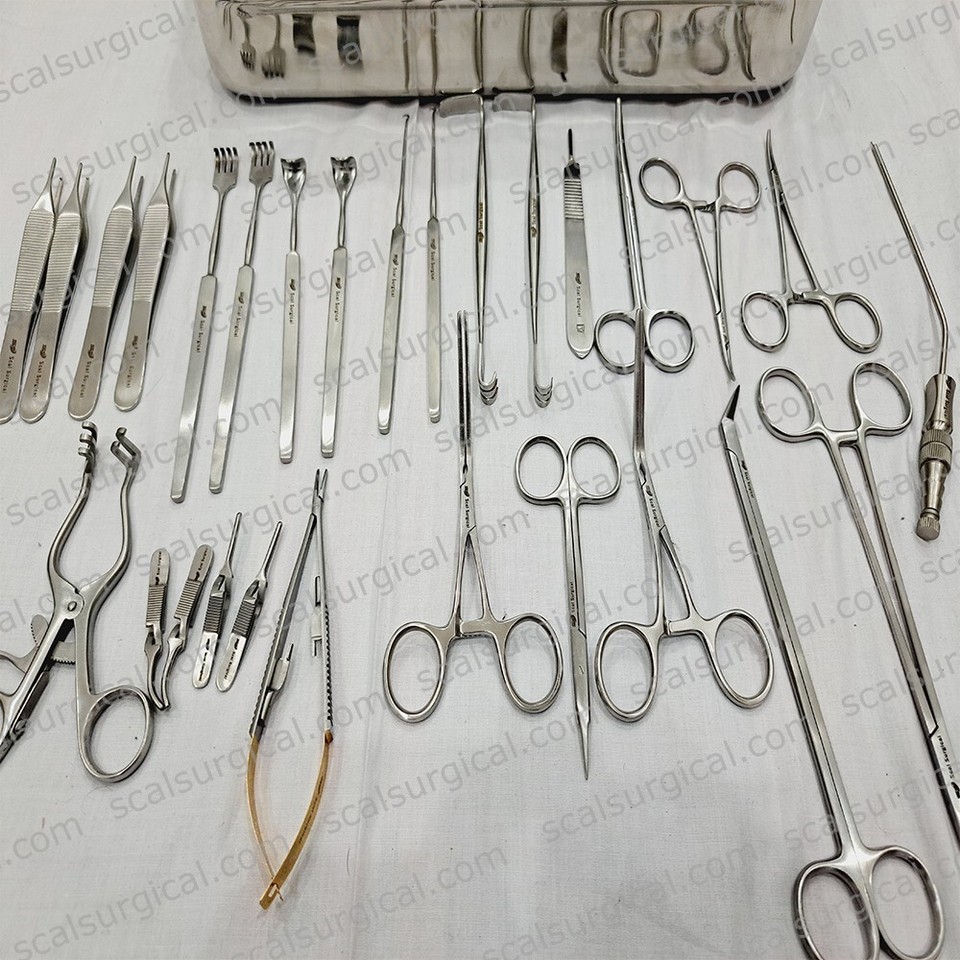 AV Fistula Set of 30 Pcs for Arteriovenous Surgery Sugrical Instruments ...