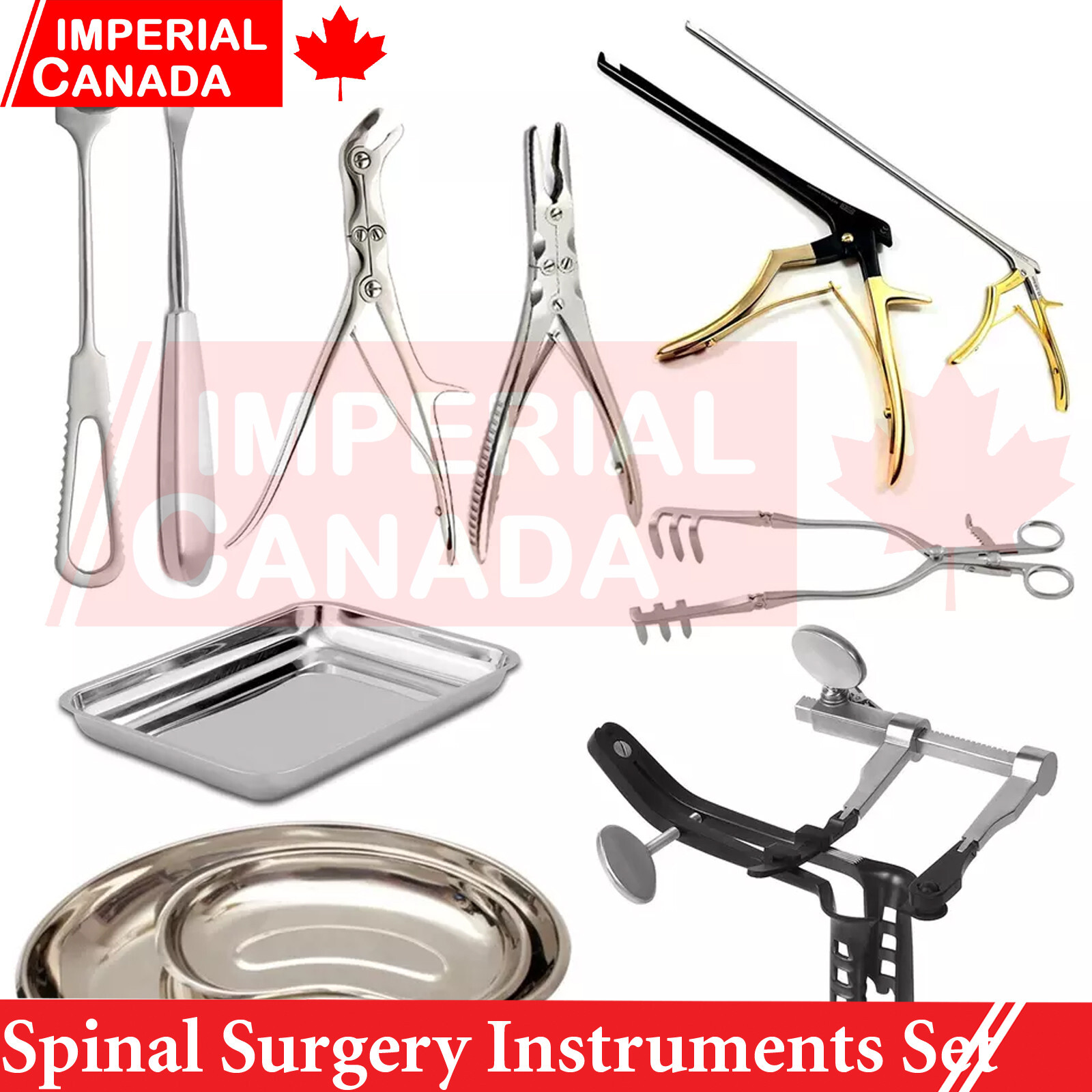 Spinal Surgery Instruments Set 10pcs for Lumbar Surgery Lumbar ...