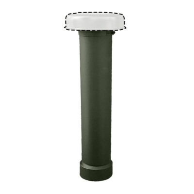 GREEN Air Intake Snorkel Tube and reducer. No Cap. fits HUMVEE Military ...