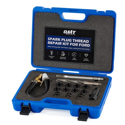 OMT 38900 Spark Plug Thread Repair Kit for Ford 4.6L 5.4L 6.8L Two ...