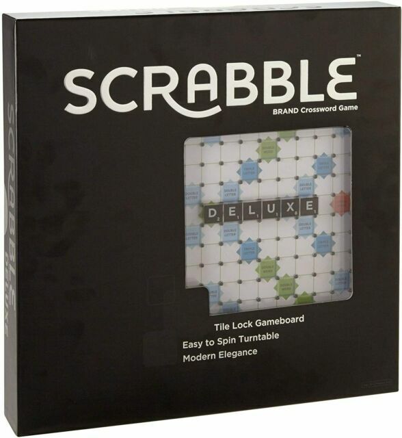 Mattel Scrabble Deluxe Set Board Game (Y9584) for sale online | eBay UK