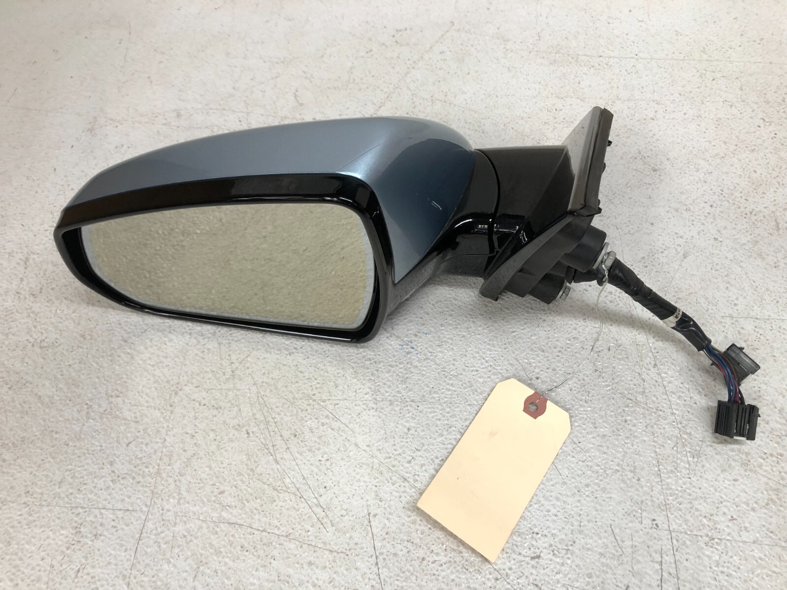 10-15 CADILLAC SRX FRONT LEFT EXTERIOR REAR VIEW MIRROR LIGHT BLUE, OEM ...