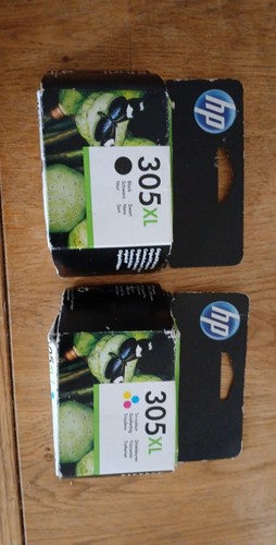 HP Printer Ink 305 XL Black & Colour | eBay UK