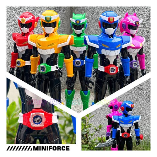 Miniforce Animal Tron VOLT MAX SEMI Ranger 11" LED Sound Action Figure ...