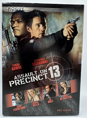 Assault on PRECINCT 13 DVD Full Screen Ethan Hawke & Laurence Fishburne ...
