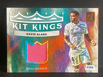 2022-23 Panini Donruss Soccer Kit Kings Real Madrid David Alaba #KK-DAL ...